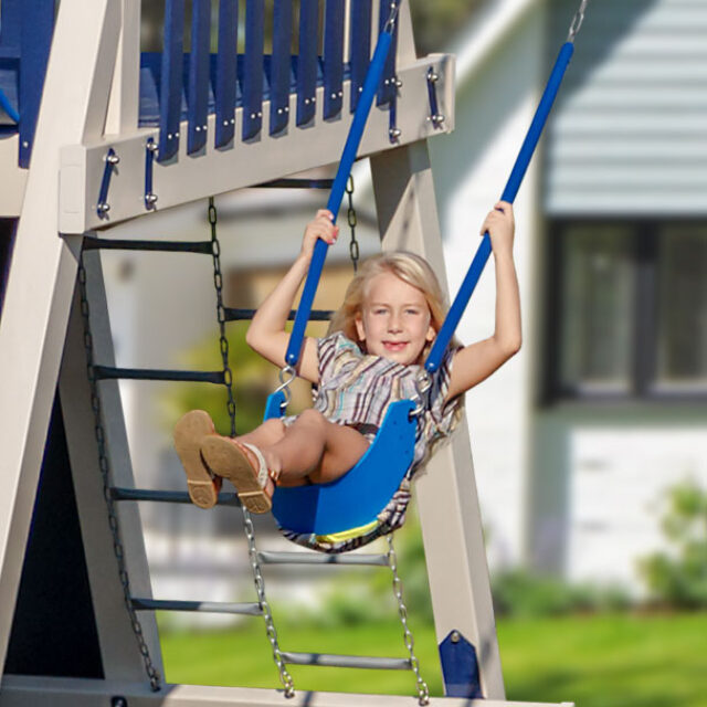 The Perfect Swing Sets for Smaller Yards - Adventure World Play Sets